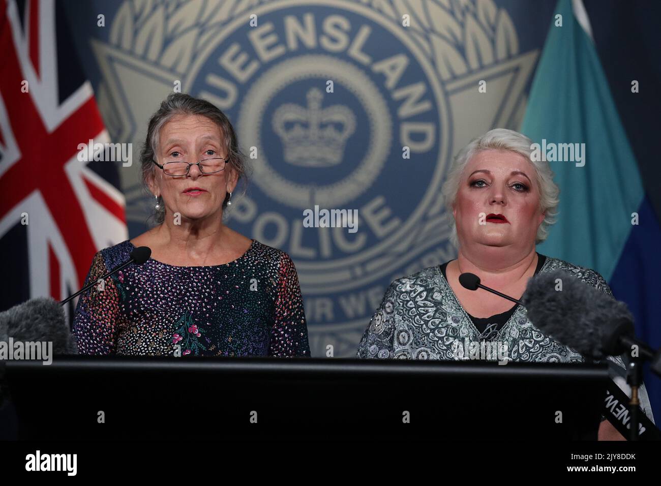 Sisters of Gaye Baker, Robyn Johnson (left) and Annette Williscroft ...