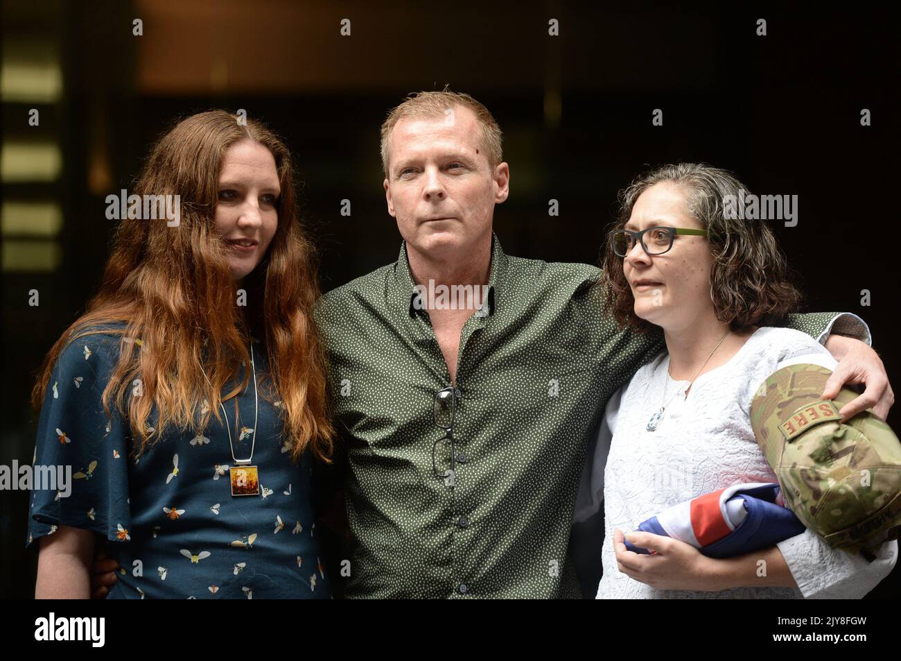 Australian academic Timothy Weeks poses for a photograph with his ...