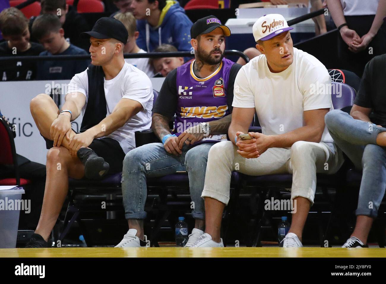 Josh Reynolds of the Rabbitohs looks on during the NBL Round 9 match ...