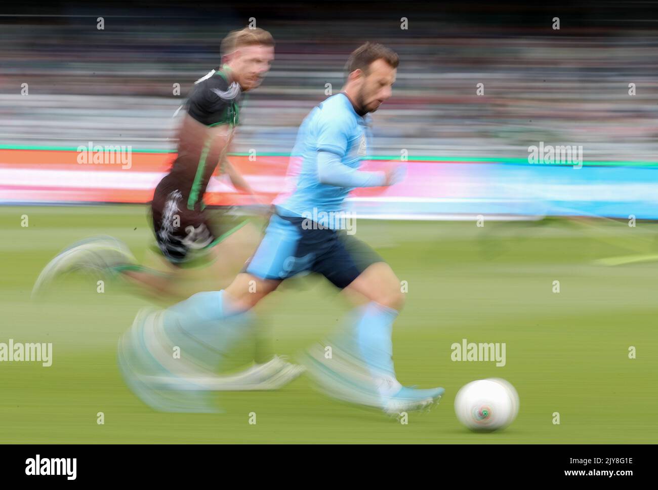 Adam Le Fondre of Sydney FC during the Round 8 A-League match between Western United FC and ...
