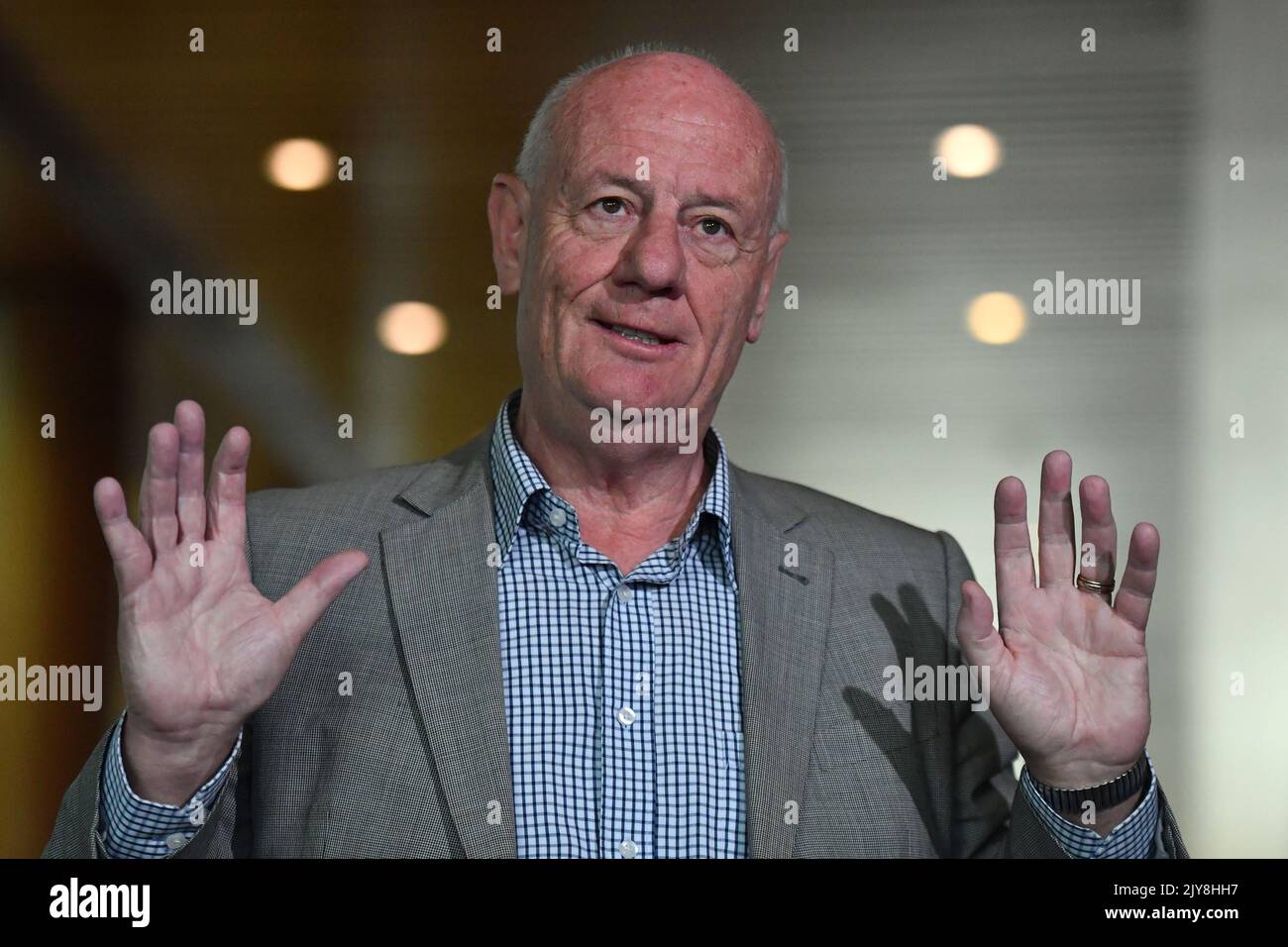 World Vision Australia Chief Advocate Tim Costello at a press ...