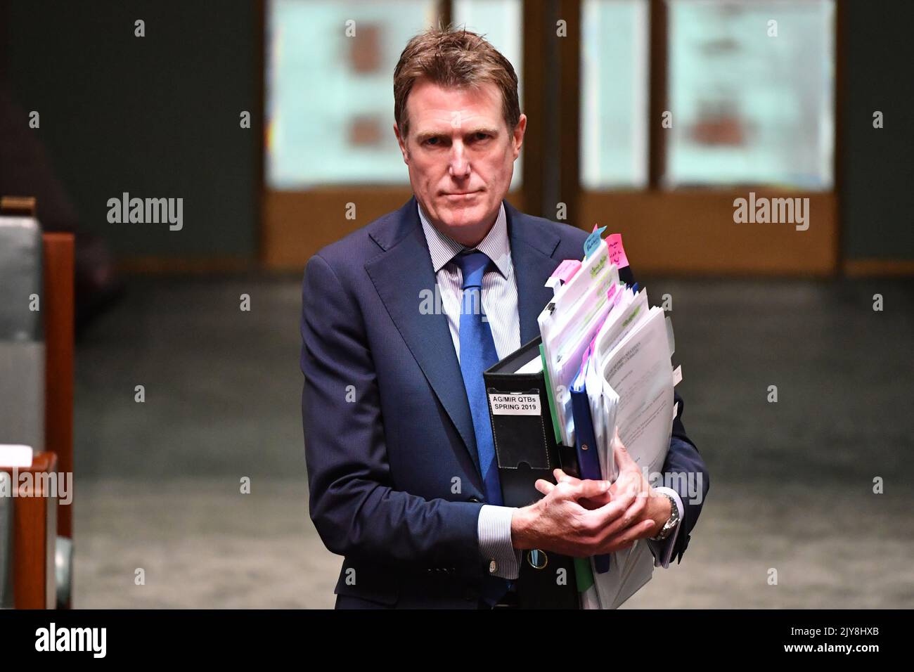 Attorney-General Christian Porter arrives for Question Time in the ...