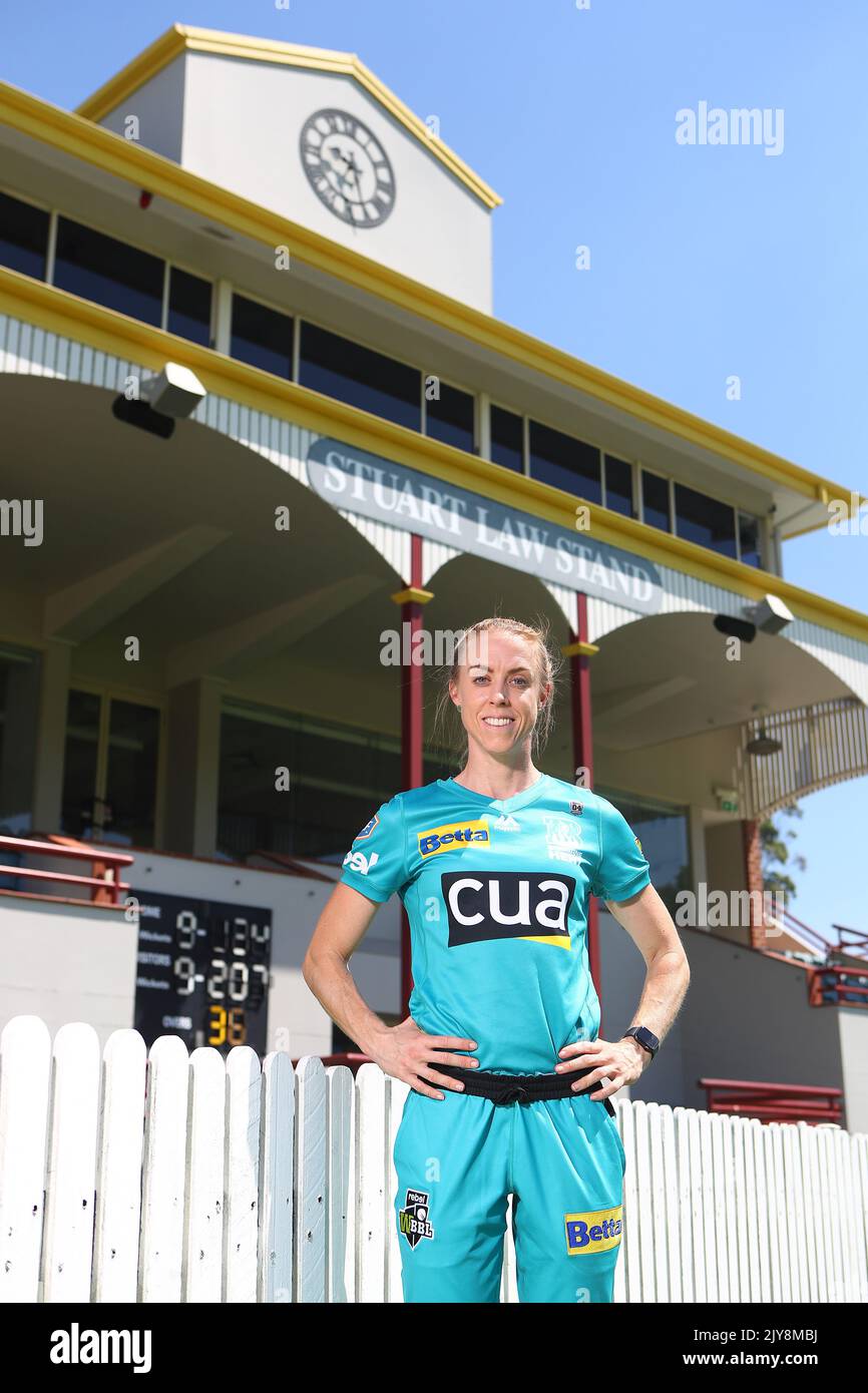The Brisbane Heat's Kirby Short, poses for a photo during a Women's Big ...
