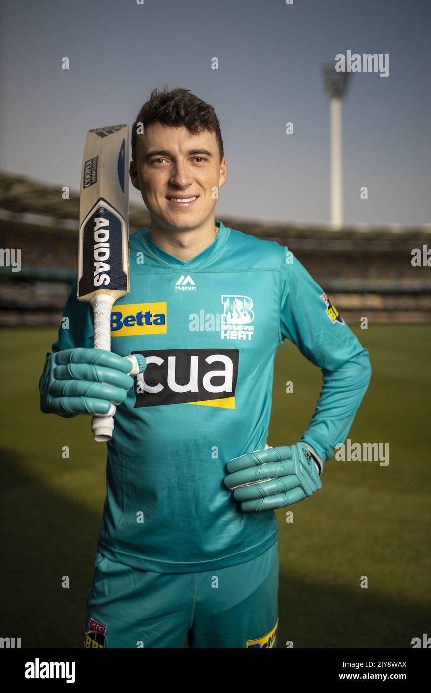 Brisbane Heat English recruit Tom Banton poses for a portrait ahead of ...