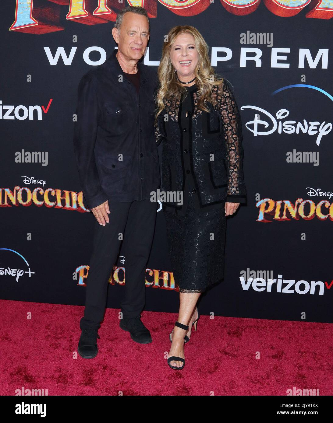 Tom Hanks, Rita Wilson arrives at The Disney Pinocchio World Premiere ...