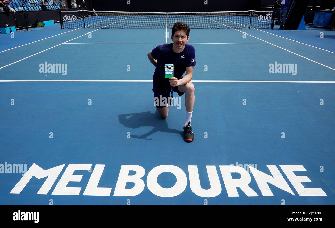 John Patrick Smith shows of his entry into the 2020 Australian Open ...