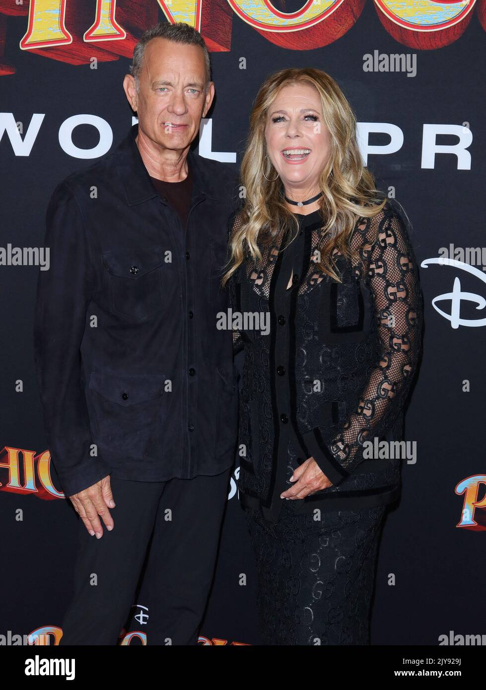 Tom Hanks, Rita Wilson arrives at The Disney Pinocchio World Premiere ...