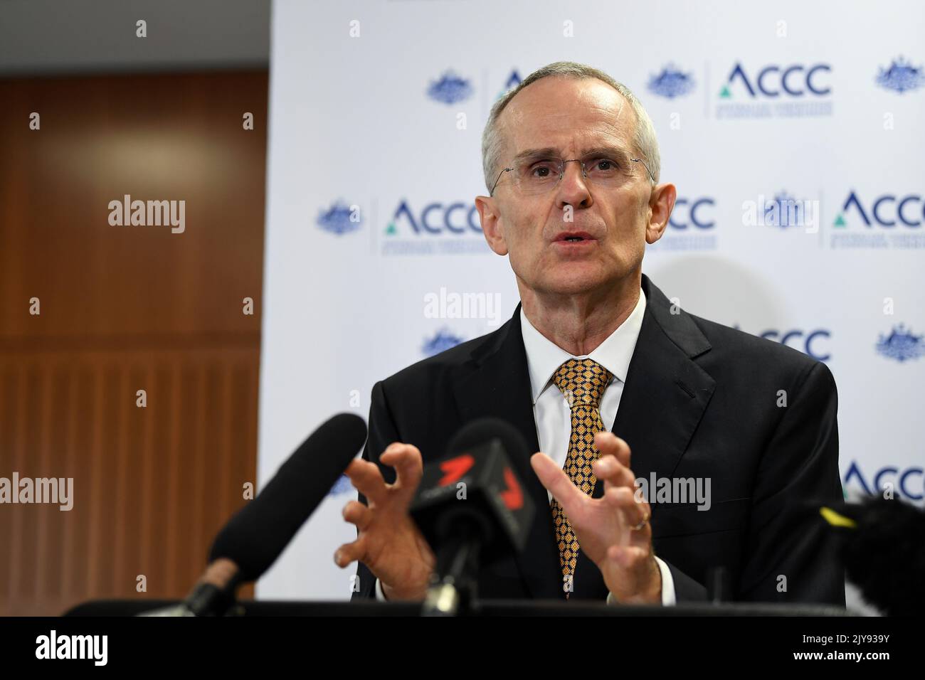 Australian Competition and Consumer Commission (ACCC) Chairman Rod Sims ...
