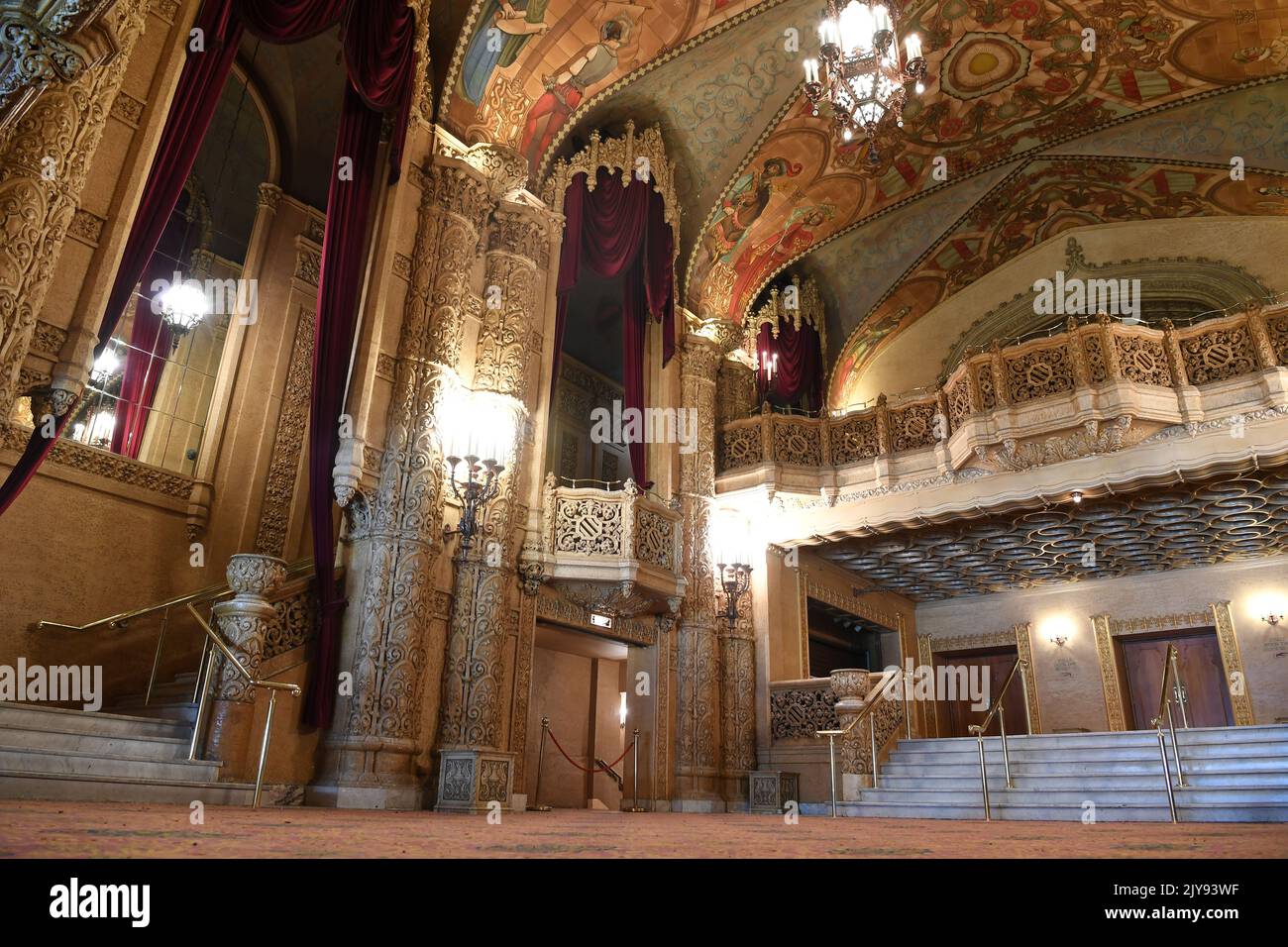 General view inside of the Regent Theatre, Melbourne, Wednesday ...