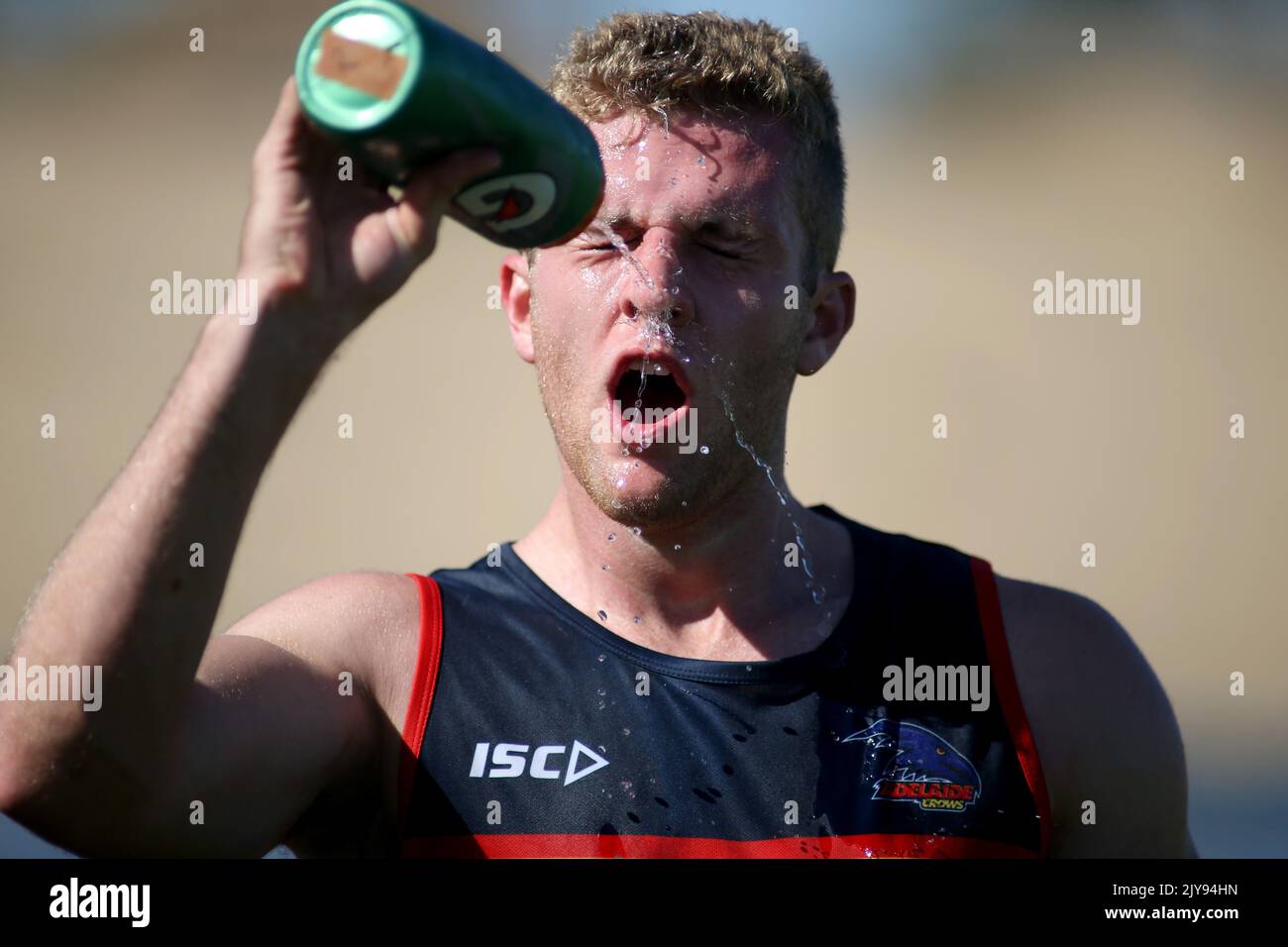 Andrew McPherson during an Adelaide Crows Training session at Adelaide ...