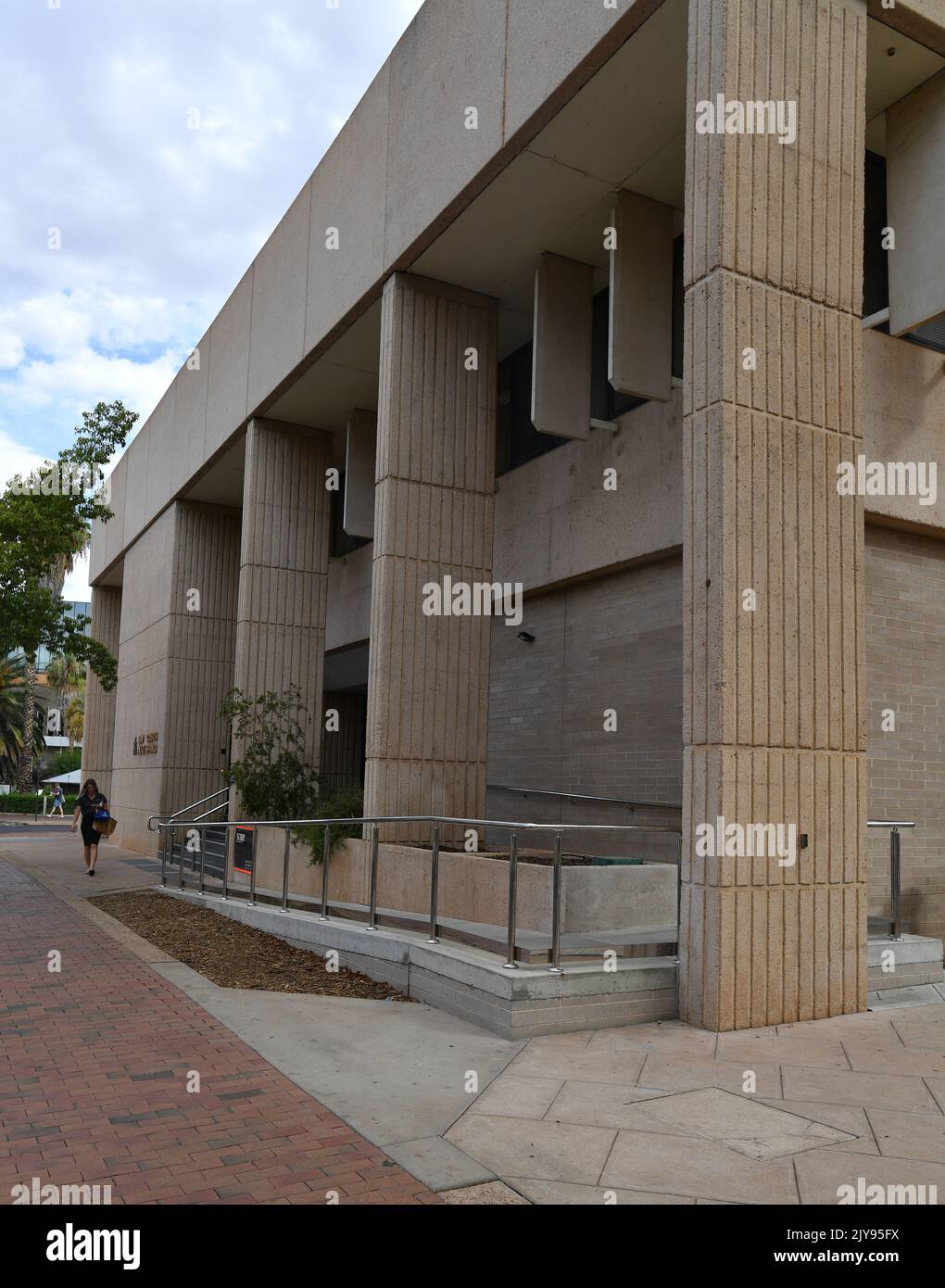 A general view of the Alice Springs Law Courts in Alice Springs, Friday ...
