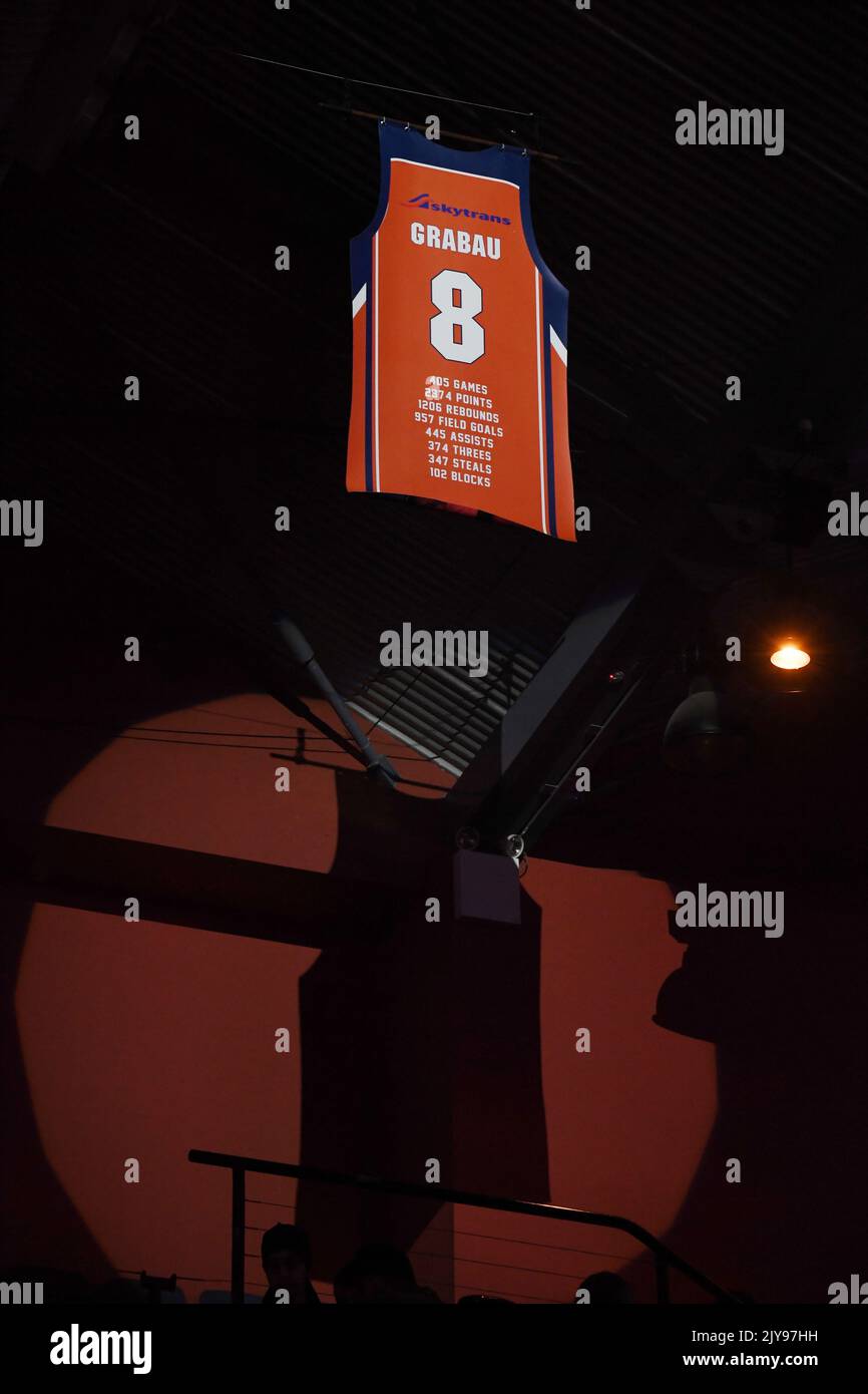 Cairns Taipans Legend Aaron Grabau was feted on his retirement after ...