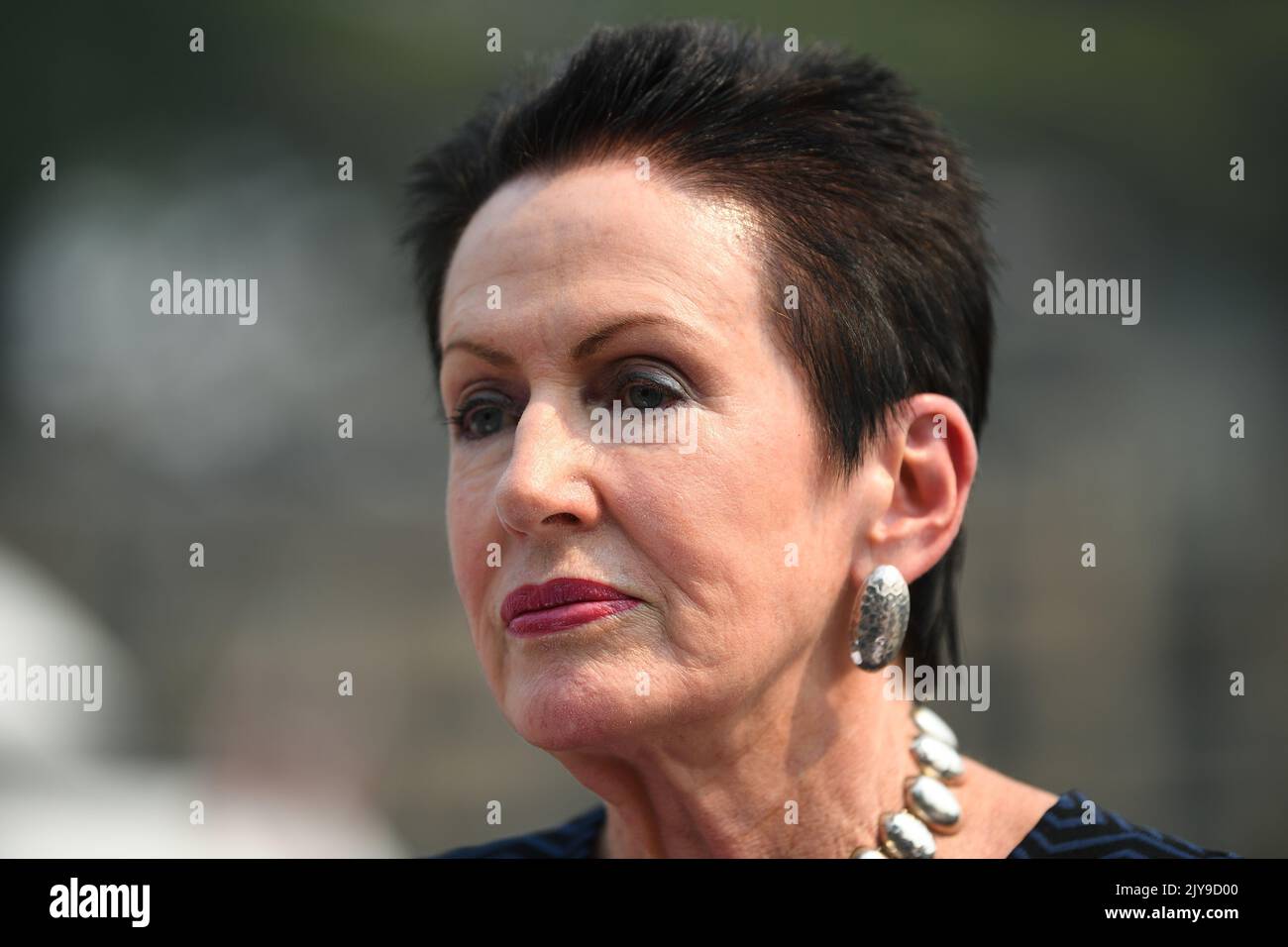 Lord Mayor of Sydney Clover Moore speaks to the media during a press ...