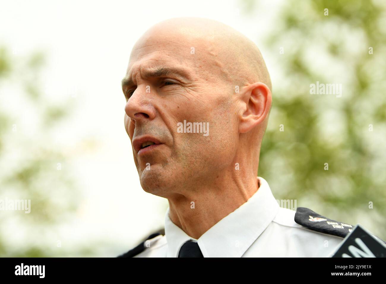 Victorian Emergency Management Commissioner Andrew Crisp addresses the ...
