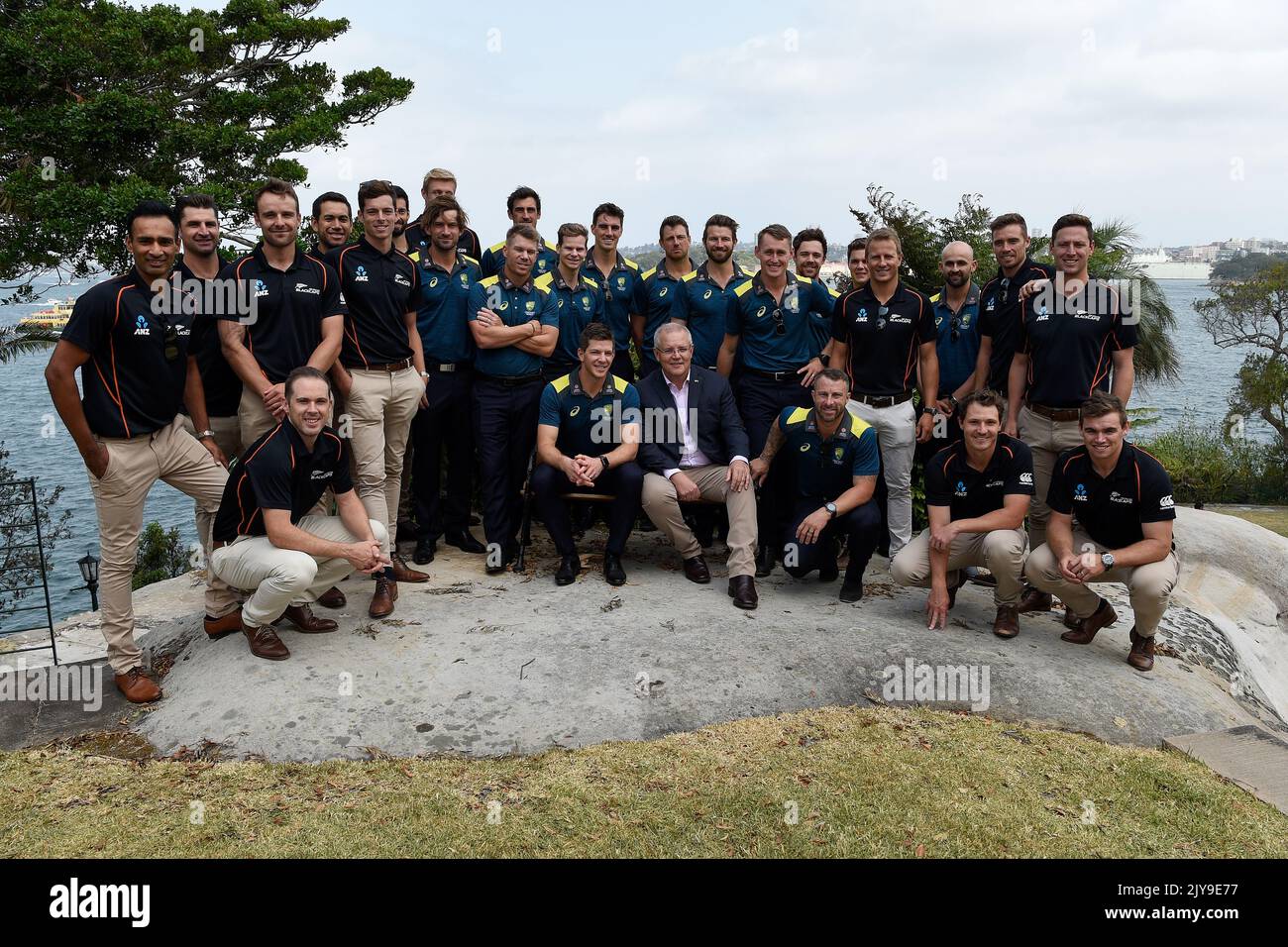 Prime Minister Scott Morrison, the Australian Cricket Team, and the New ...