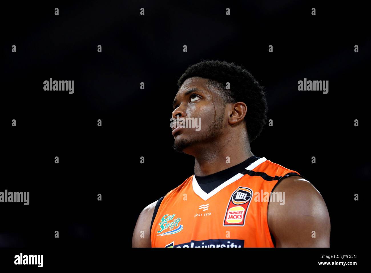 Cameron Oliver of the Taipans during the Round 14 NBL match between the ...