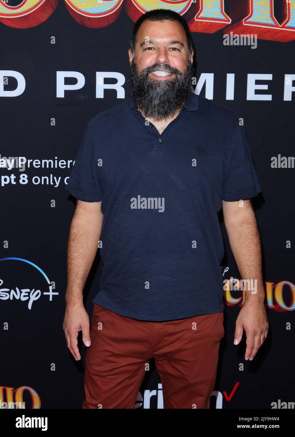 Burbank, USA. 07th Sep, 2022. Andrew Miano arrives at The Disney ...