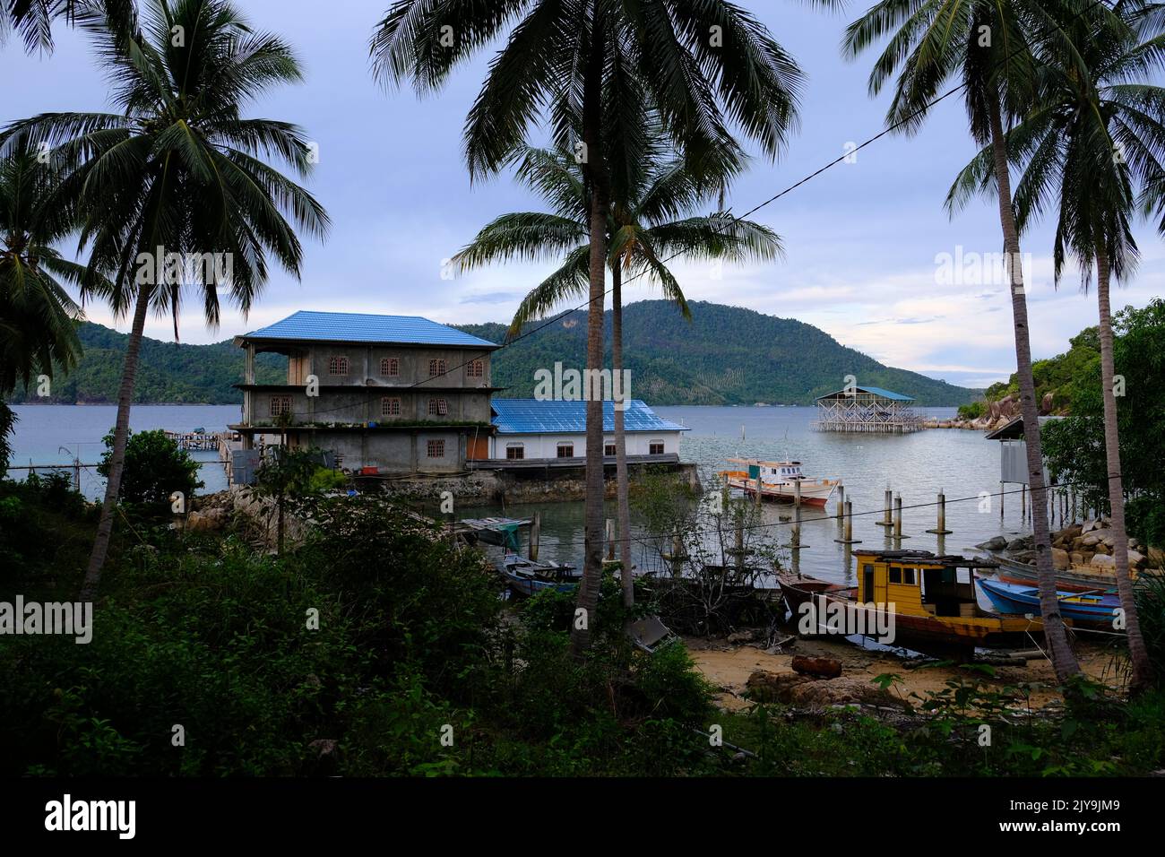 Indonesia Anambas Islands - Terempa area coastline Stock Photo - Alamy
