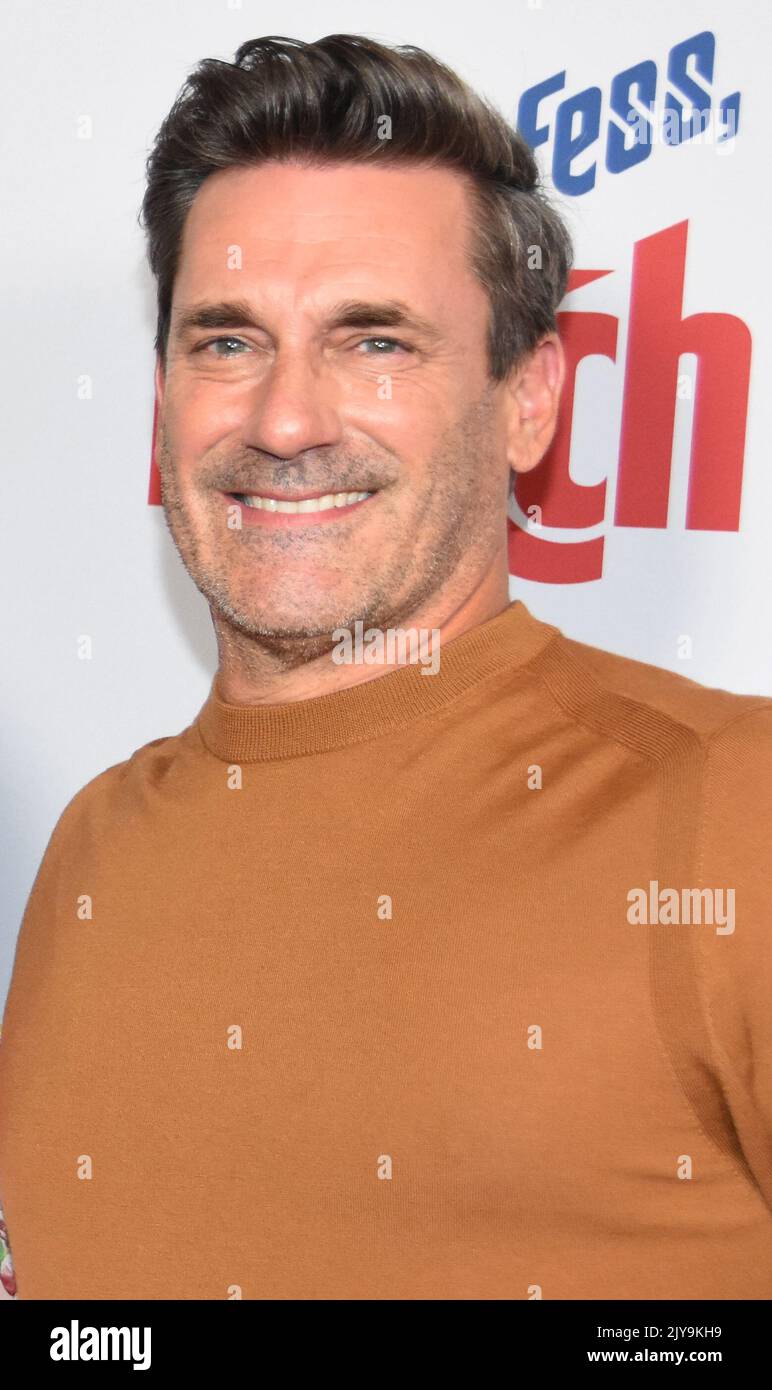 West Hollywood, California, USA 7th September 2022 Actor Jon Hamm ...