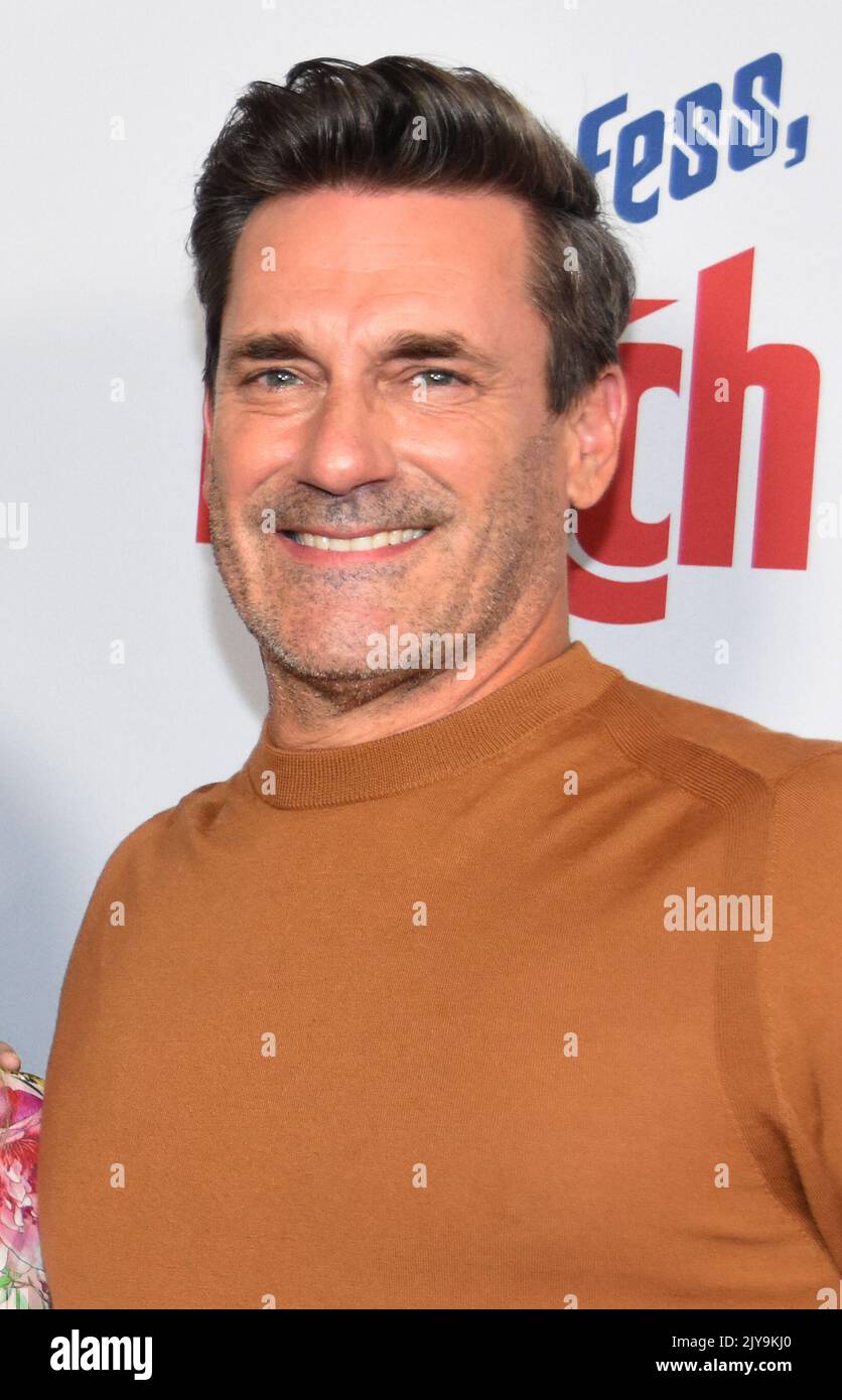 West Hollywood, California, USA 7th September 2022 Actor Jon Hamm ...