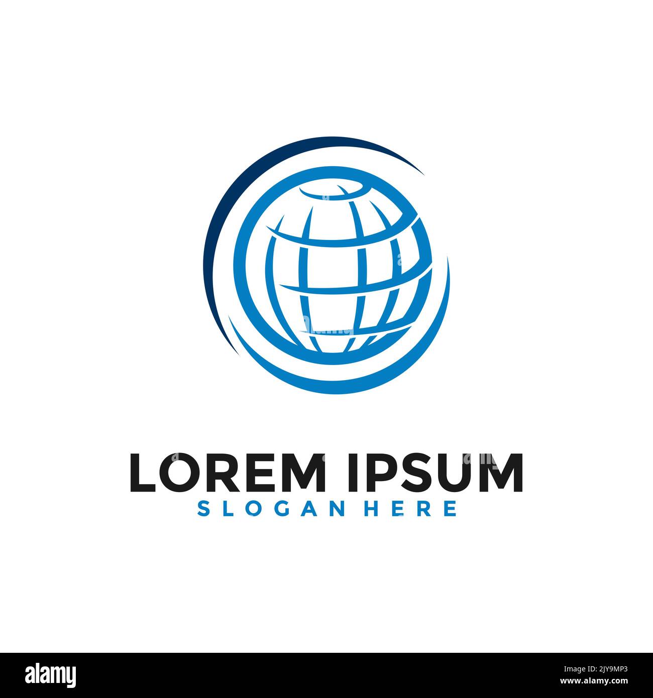 Global Protection Logo Template Design. Global security logo design ...