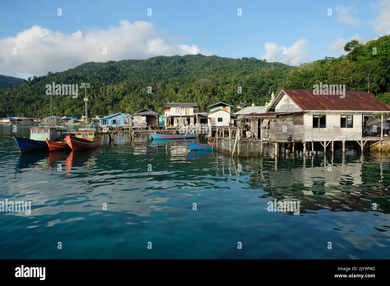 Indonesia Anambas Islands - Terempa fishing village Siantan Island ...