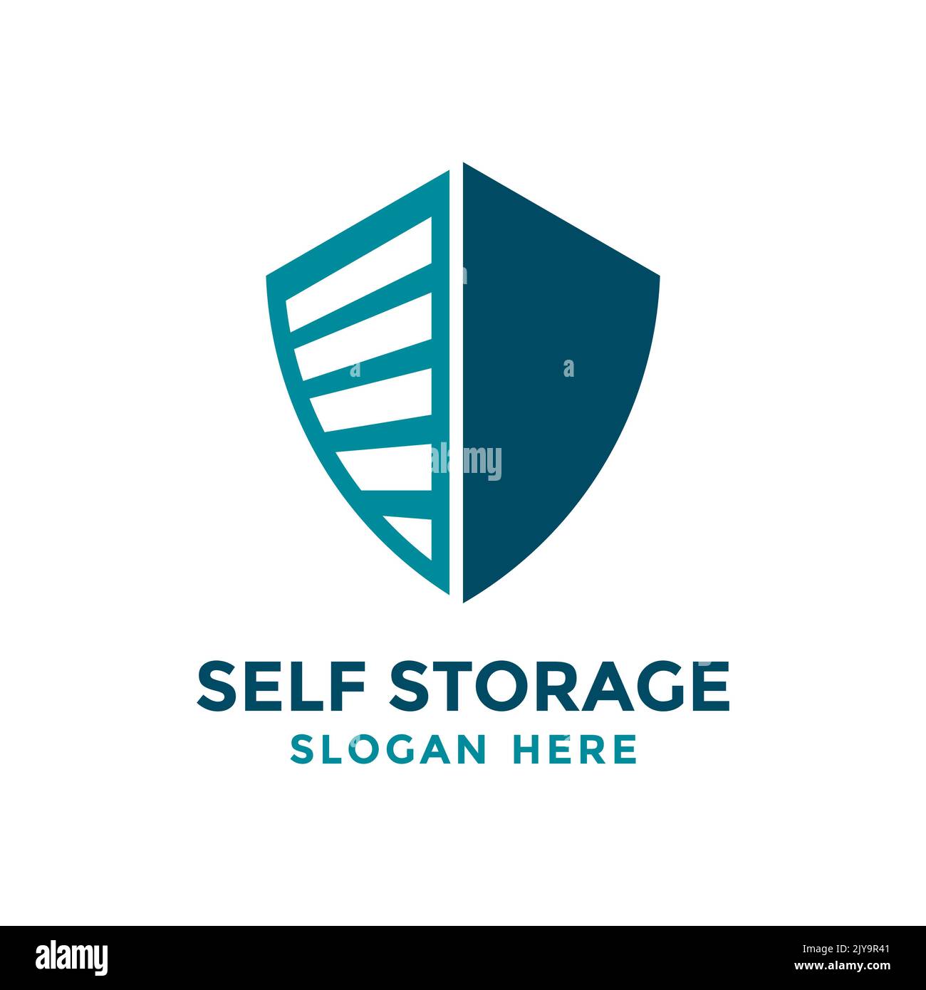 Safe storage garage vector illustration. With combination concept of ...