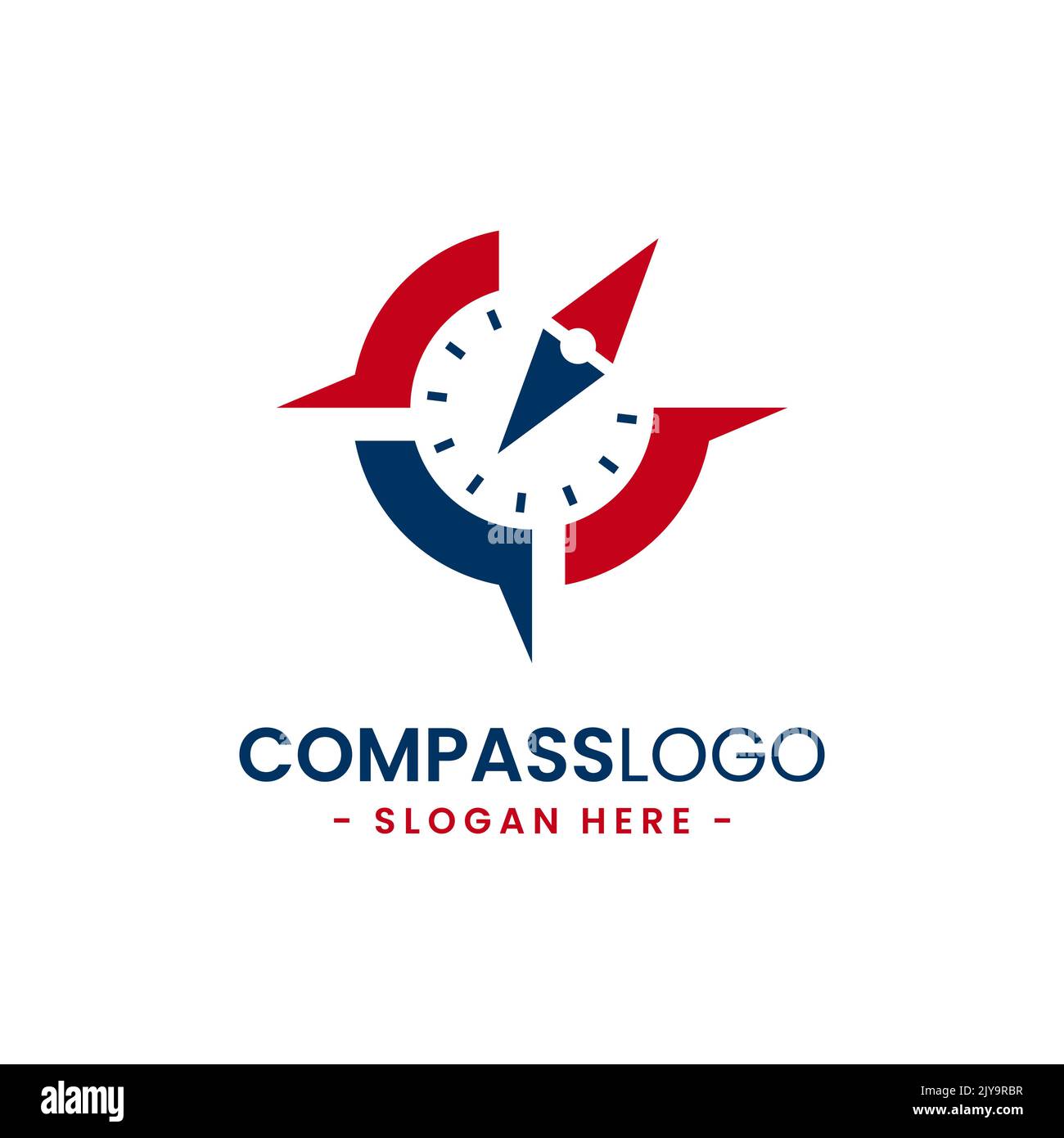 Compass logo design template. Concept of gps map, adventure, tourism ...