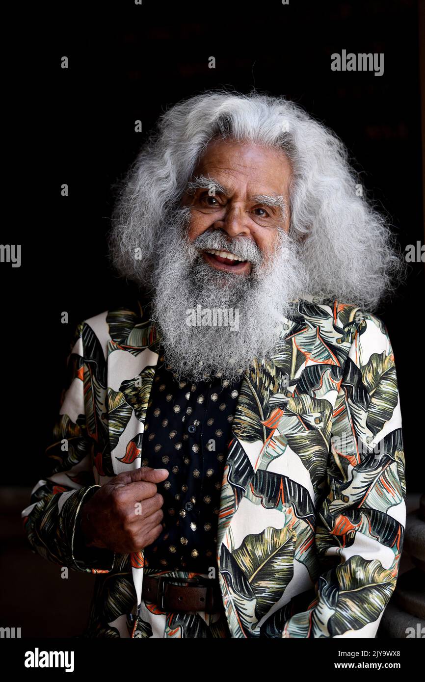 Actor Uncle Jack Charles poses for a photograph during a media call for ...