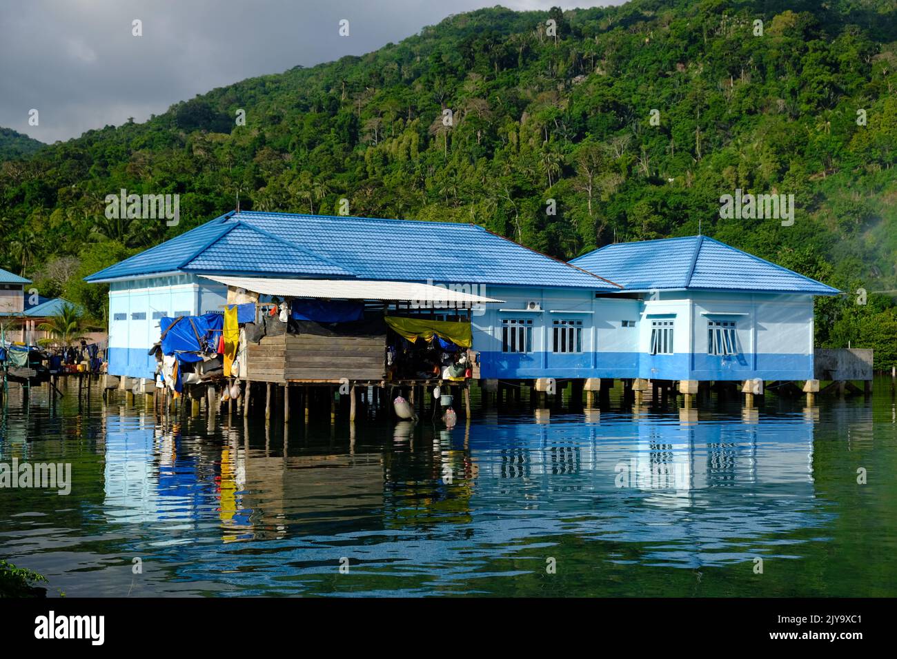 Indonesia Anambas Islands - Terempa Kelong house on Siantan Island ...