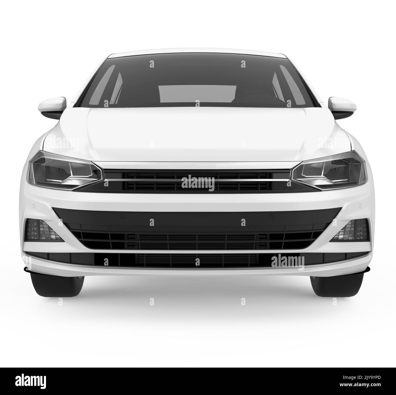 Sedan Car Isolated Stock Photo - Alamy