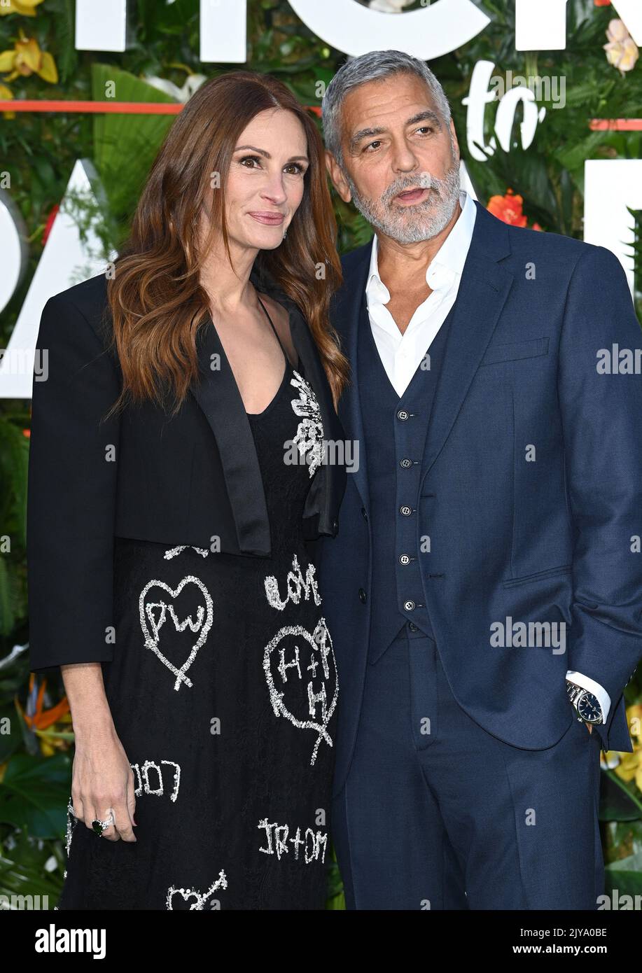 London, UK. 07th Sep, 2022. Julia Roberts and George Clooney at the ...