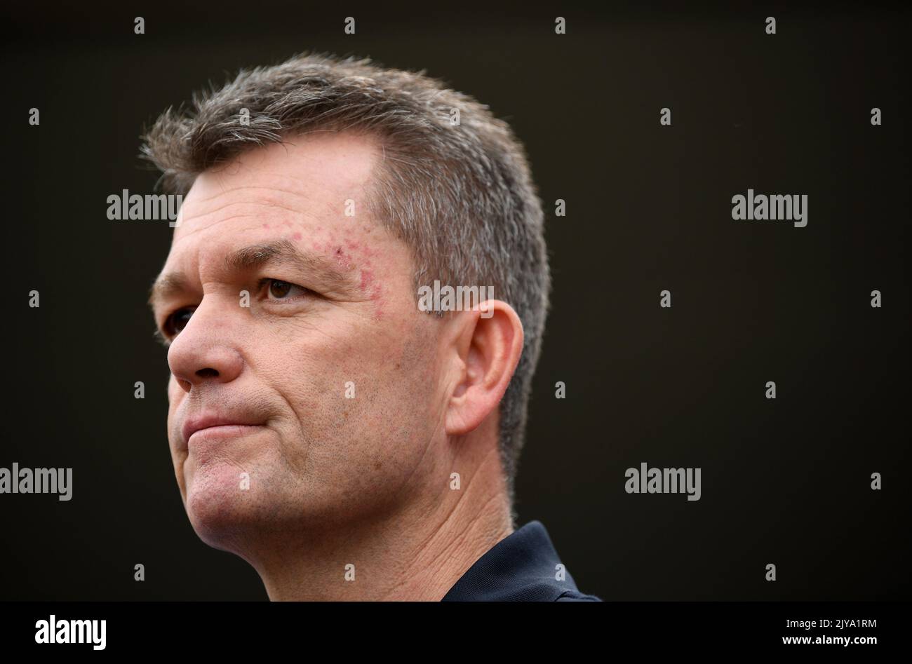 National Bushfire Recovery Agency chief Andrew Colvin speaks to the ...