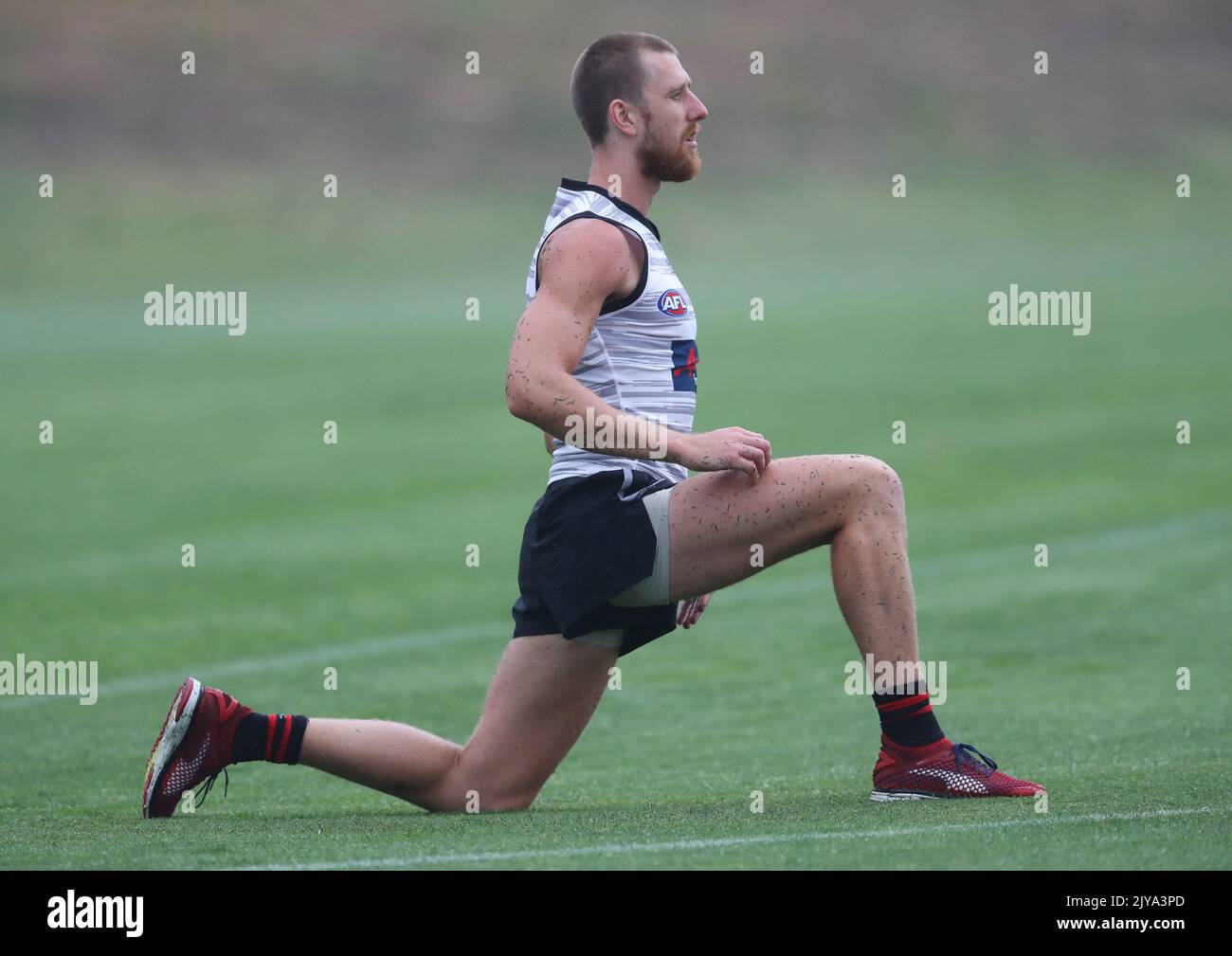 Dyson Heppell during Essendon training in Melbourne. Thursday, January ...