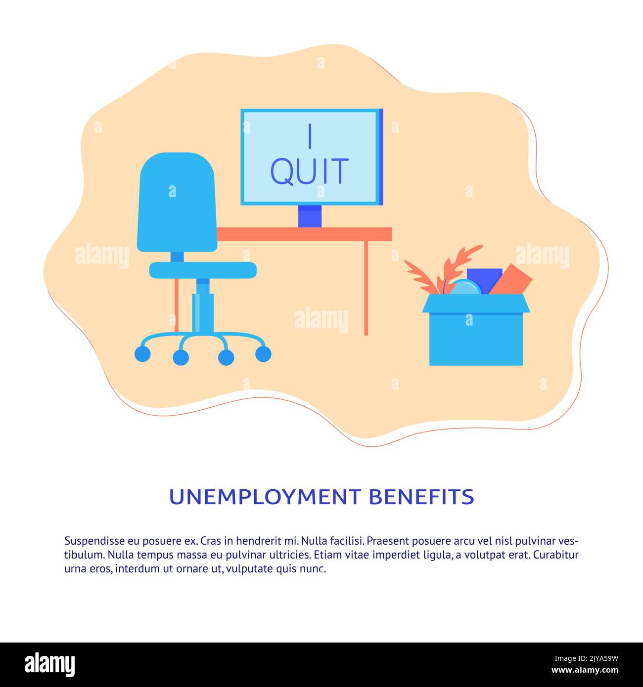 Employment dismissal letter Stock Vector Images - Alamy