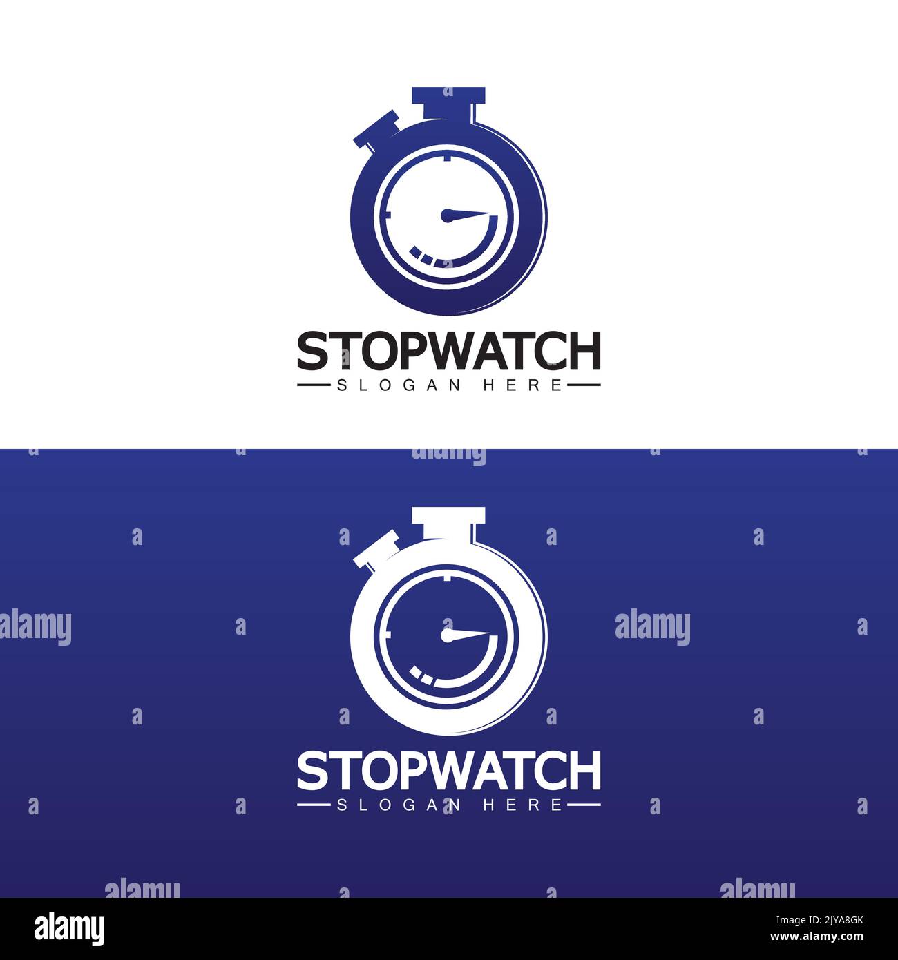 Stopwatch timer logo design vector icon symbol illustration template ...