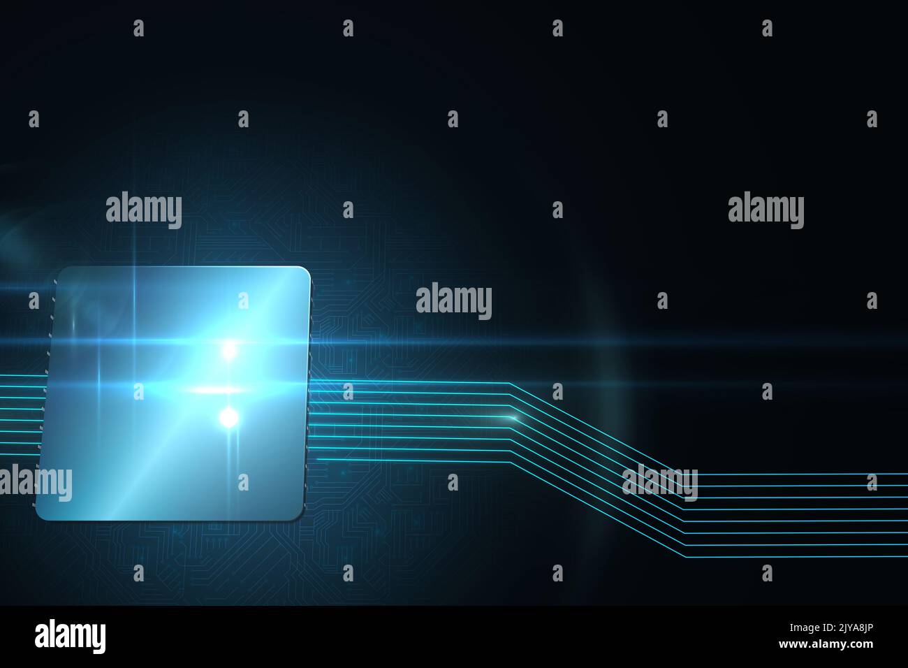 Shiny square on black background Stock Photo - Alamy