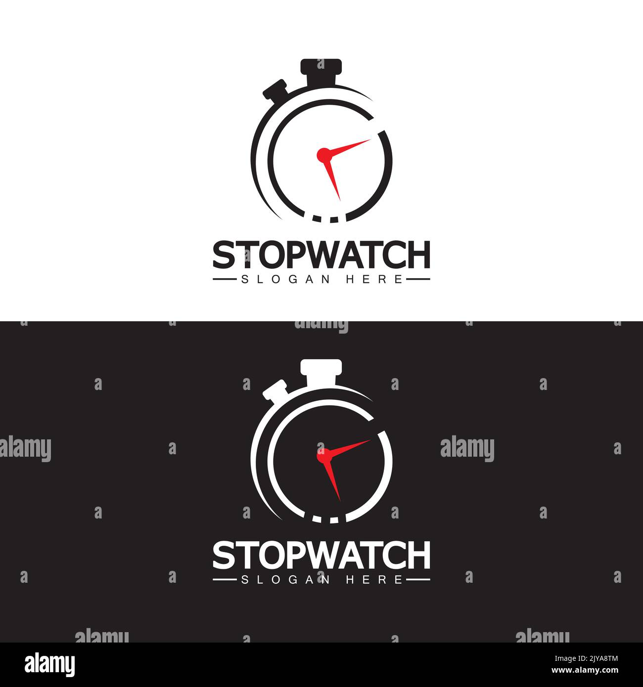 Stopwatch timer logo design vector icon symbol illustration template ...