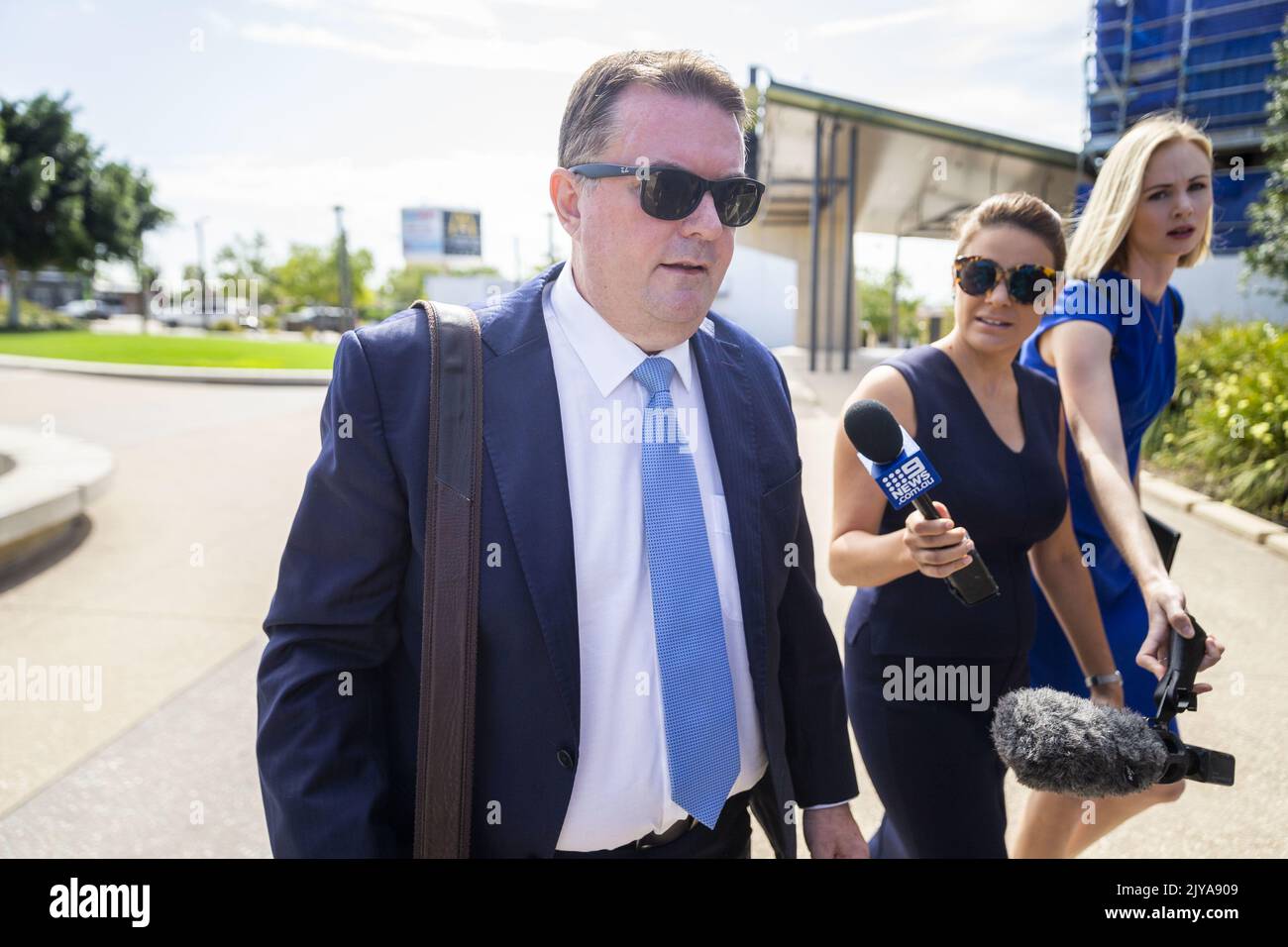 Ex-Logan mayor Luke Smith arrives at Beenleigh Magistrates Court in ...