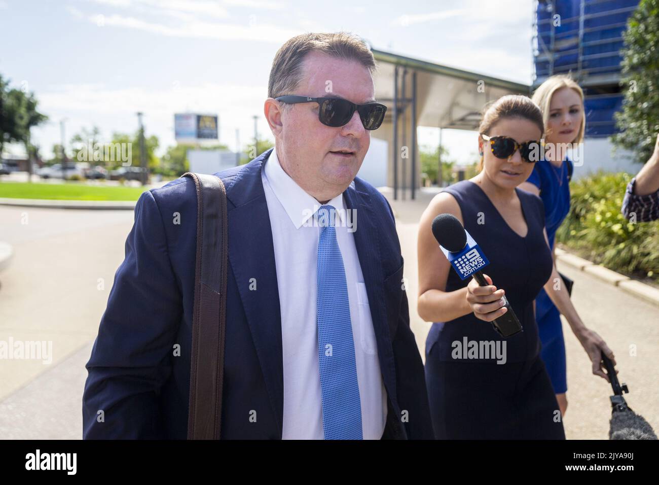 Ex-Logan mayor Luke Smith arrives at Beenleigh Magistrates Court in ...