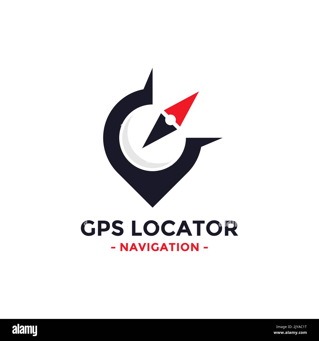 Gps locator logo design template. Compass and gps map location icon ...