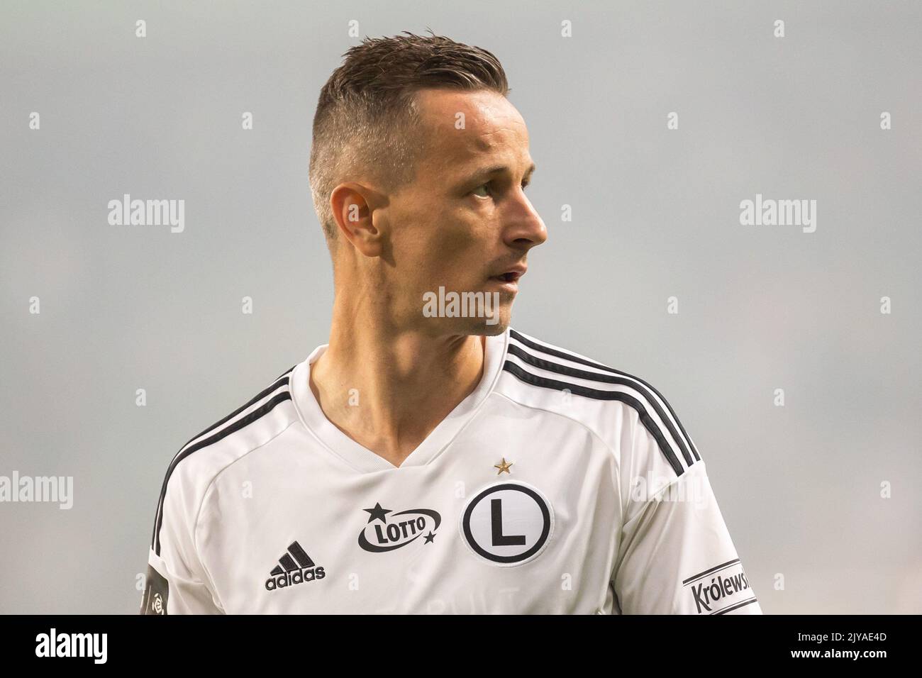 Robert Pich of Legia seen during the Polish PKO Ekstraklasa League ...