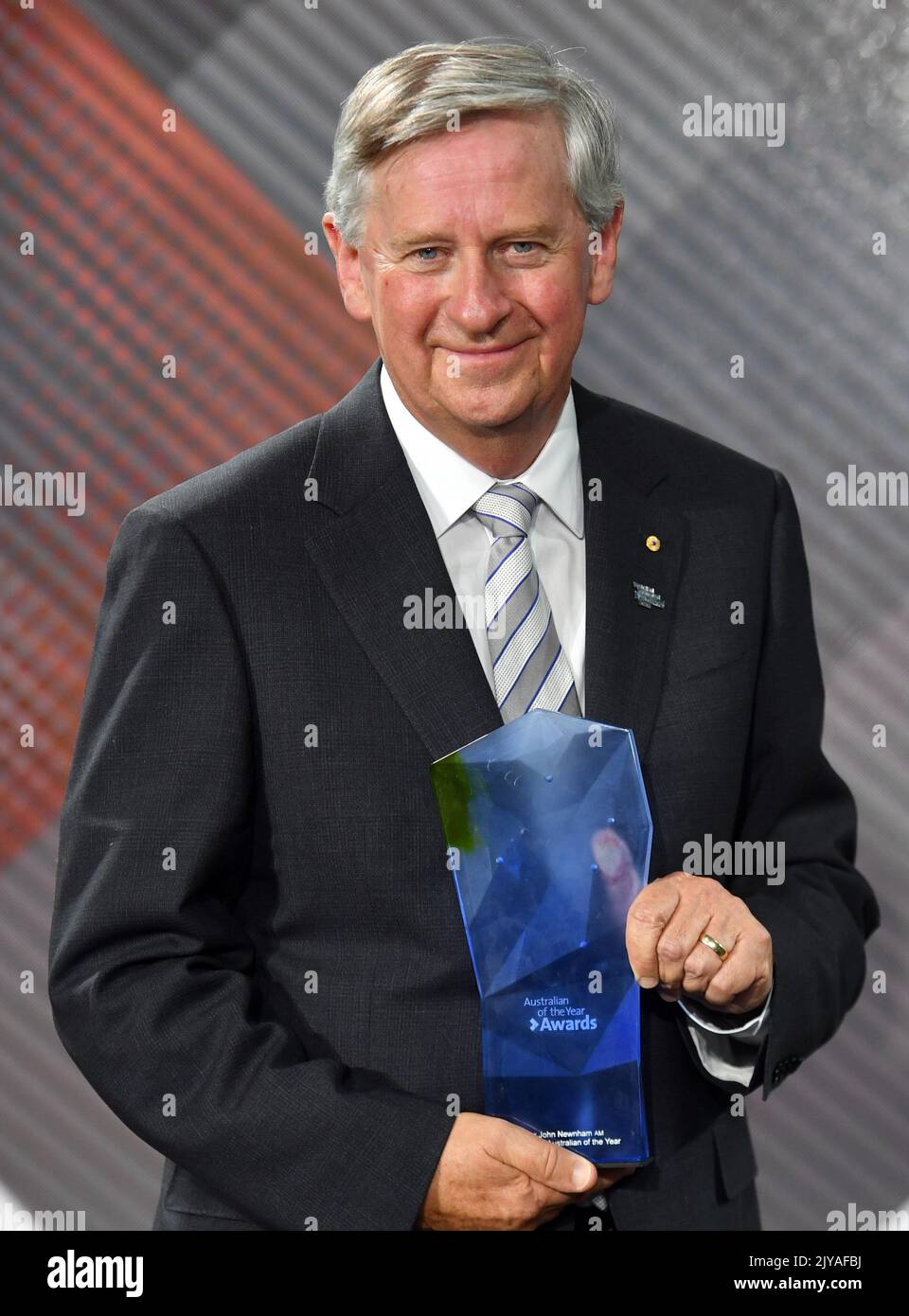2020 Senior Australian of the Year winner Professor John Newnham poses ...