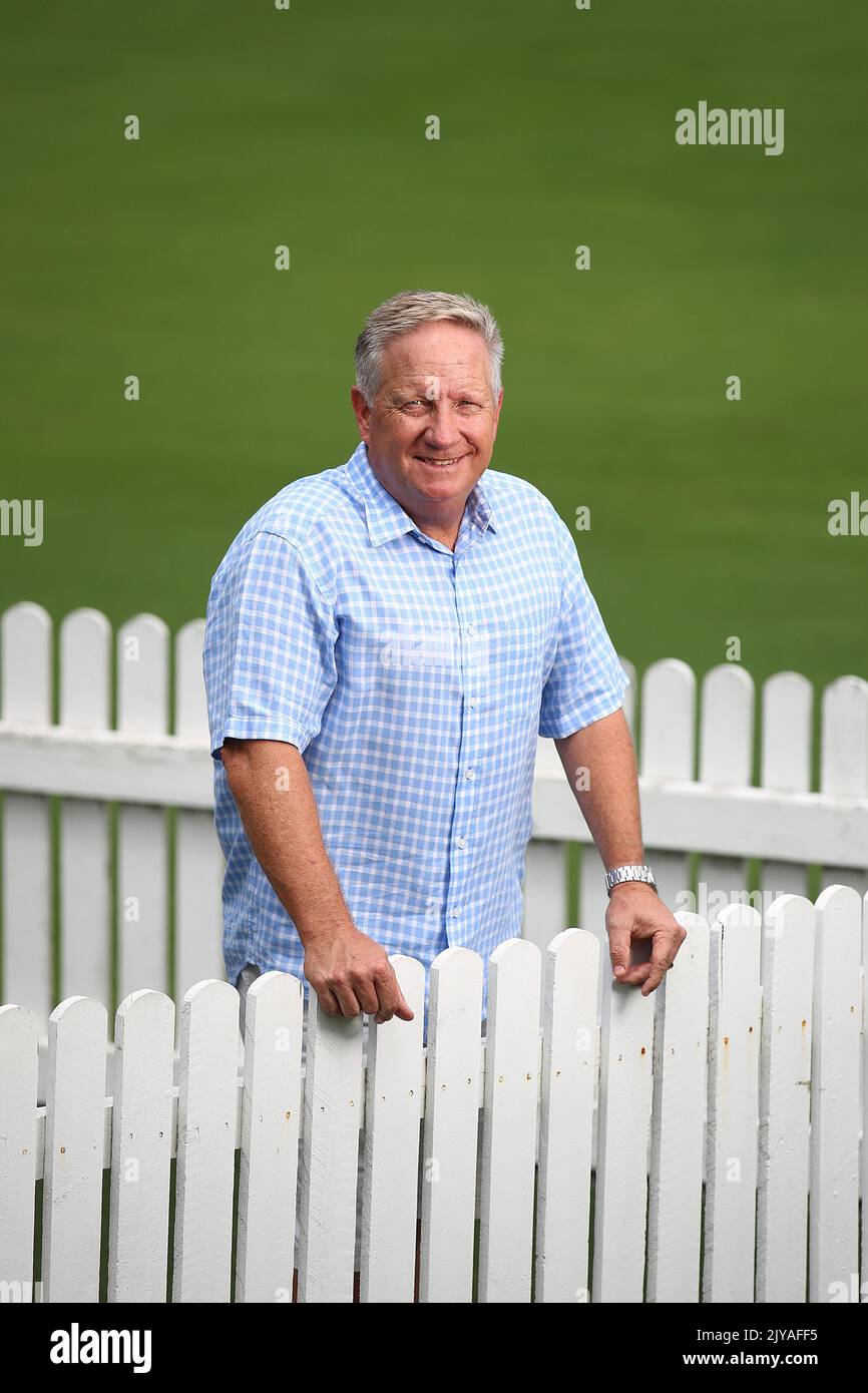 Former Australian cricketer Ian Healy poses for portrait at Allan ...