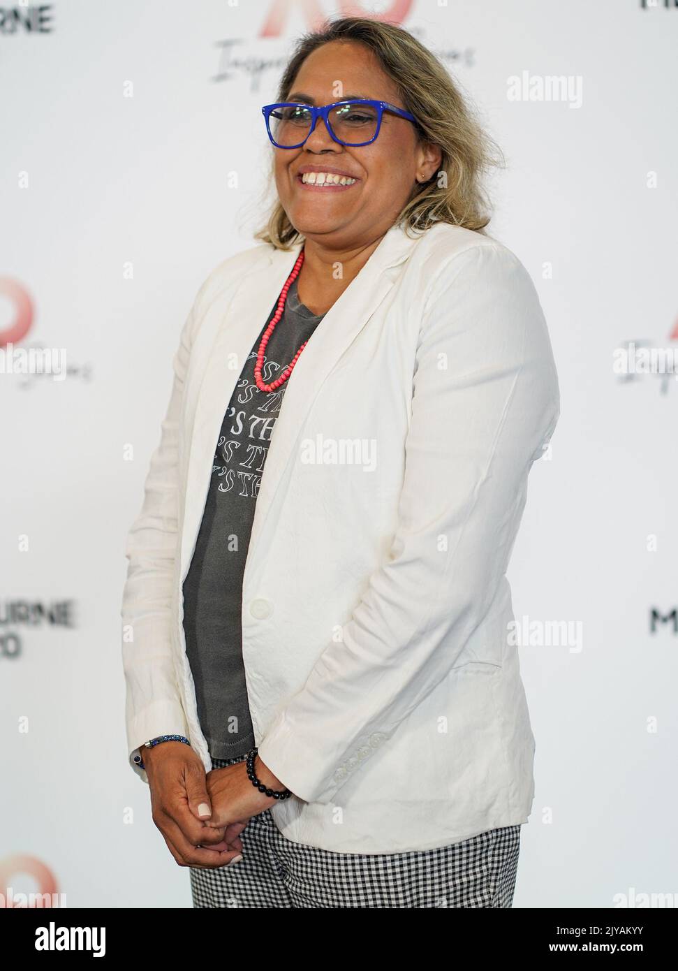 Cathy Freeman at the AO Inspirational Lunch at the Glasshouse during ...