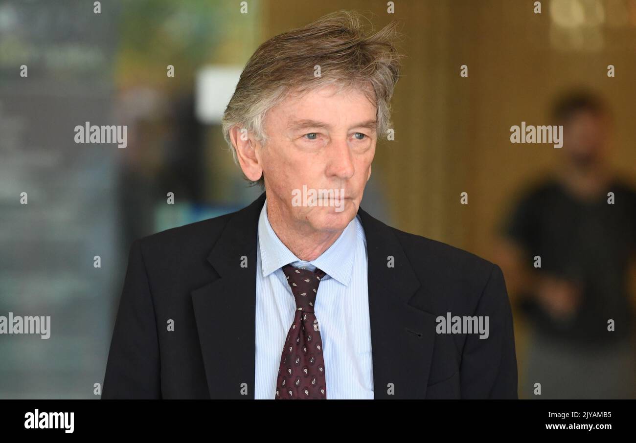 Lawyer Michael Anthony Croke leaves the Downing Centre Local Court in ...