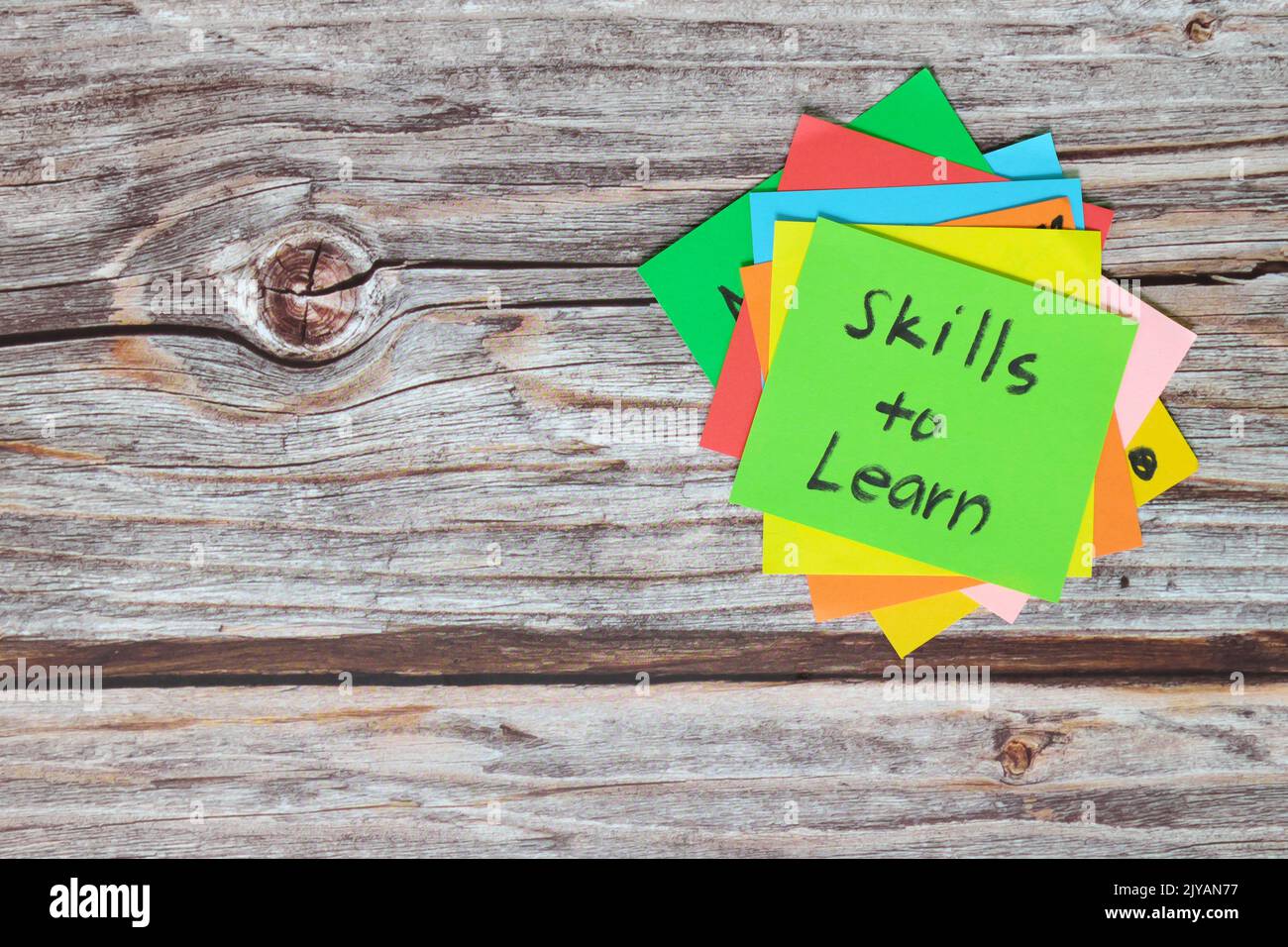 Learn new skills for self improvement and personal development concept ...