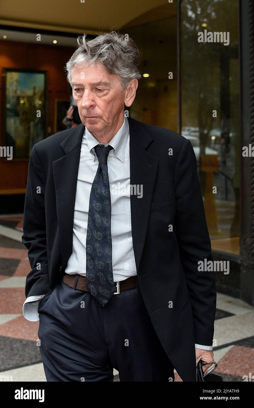 Lawyer Michael Anthony Croke leaves the Downing Centre Local Court in ...