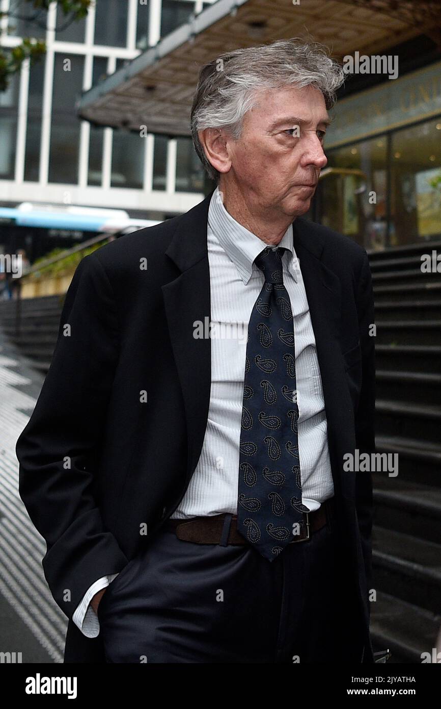 Lawyer Michael Anthony Croke leaves the Downing Centre Local Court in ...