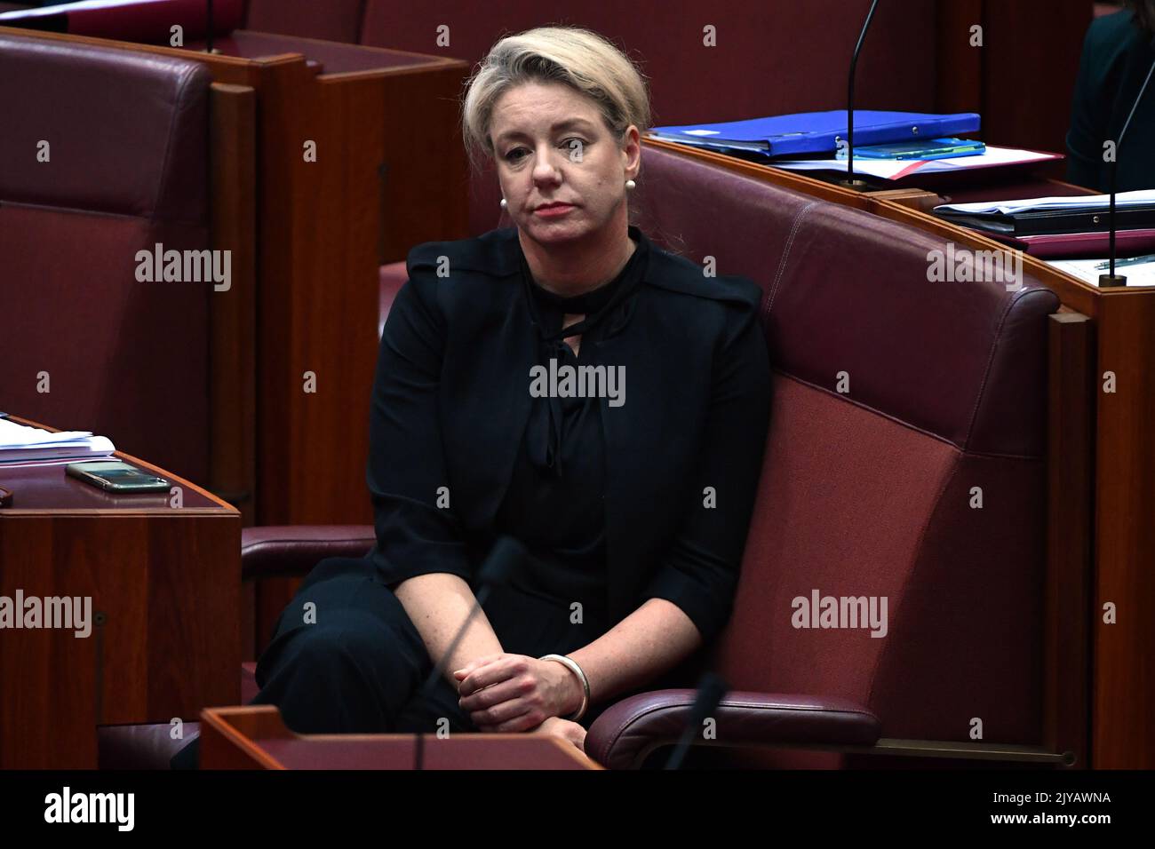Nationals Senator Bridget McKenzie in the Senate chamber at Parliament ...